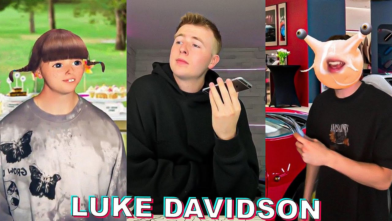 *NEW* LUKE DAVIDSON Shorts Compilation #8 | Funny Luke Davidson TikToks ...