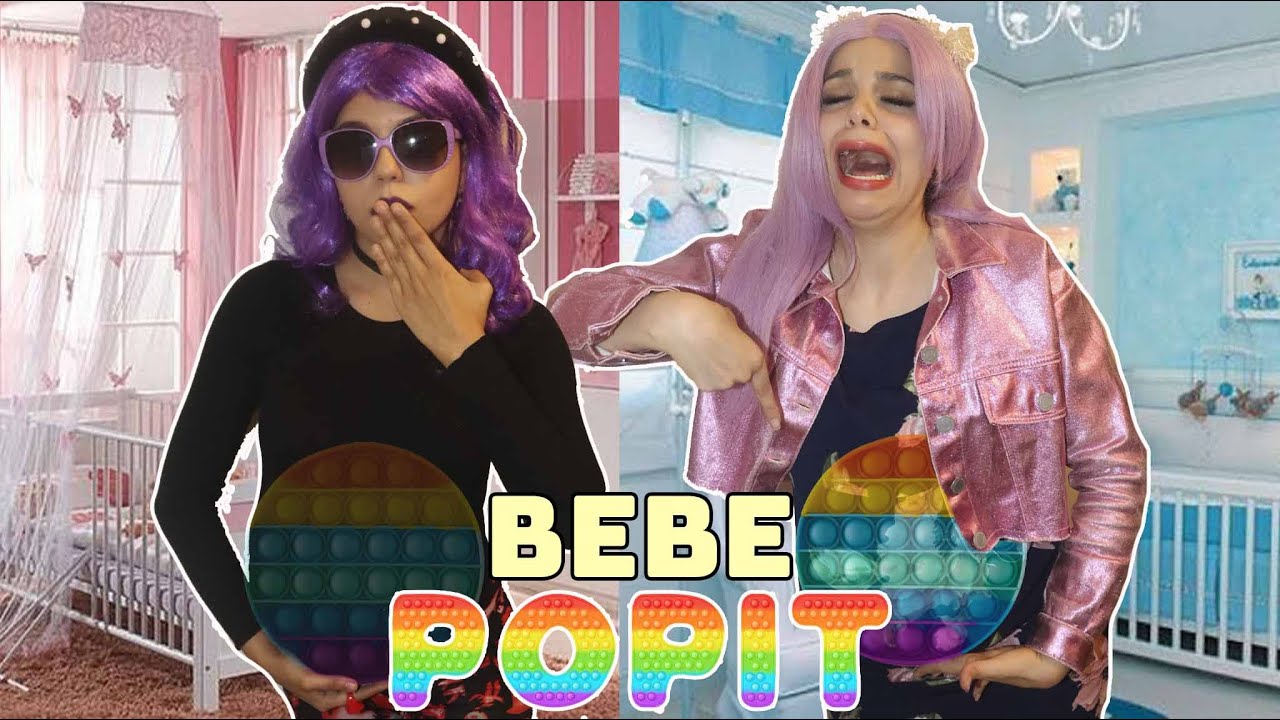 EMBARAZO POP IT / bebe pop it mali y emita - YouTube