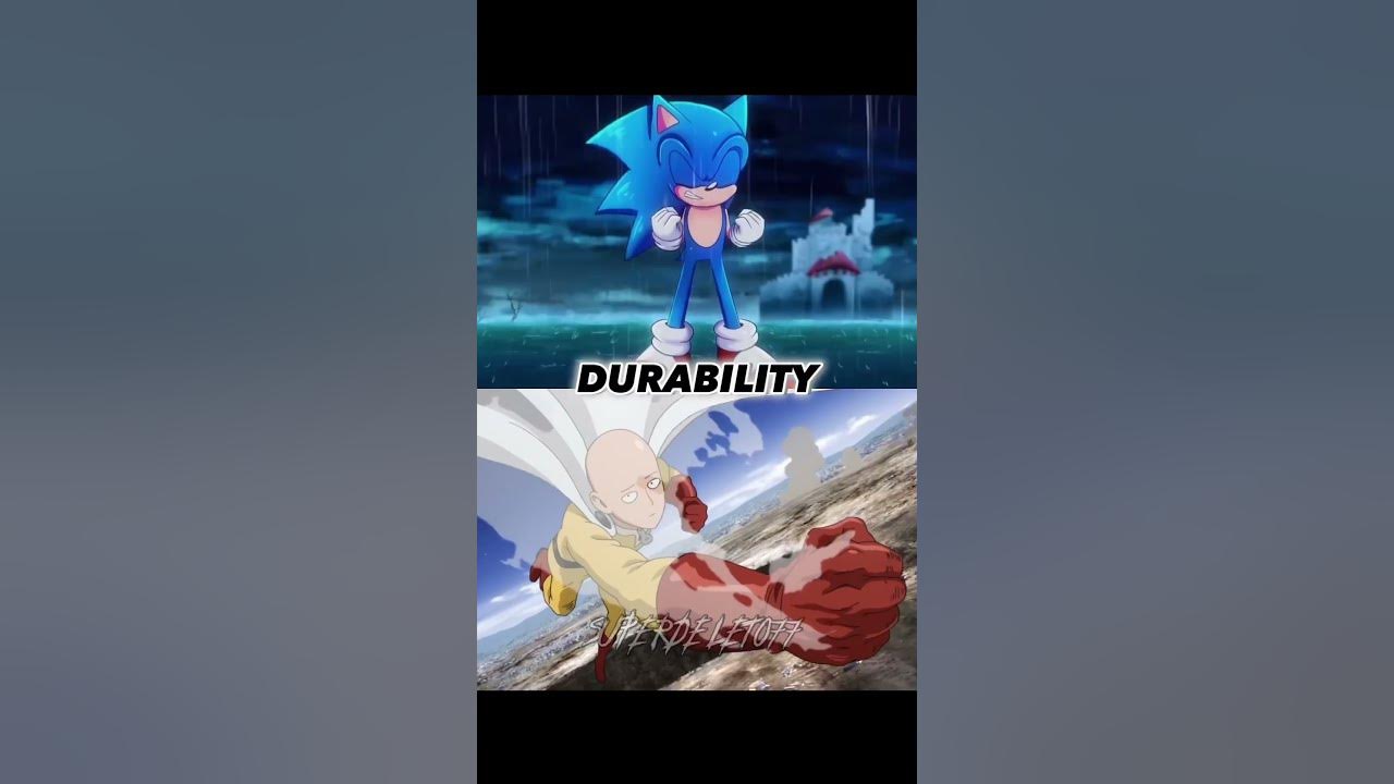 Archie Sonic Vs Saitama Sonic Saitama Sonicthehedgehog Onepunchman Shorts Capcut