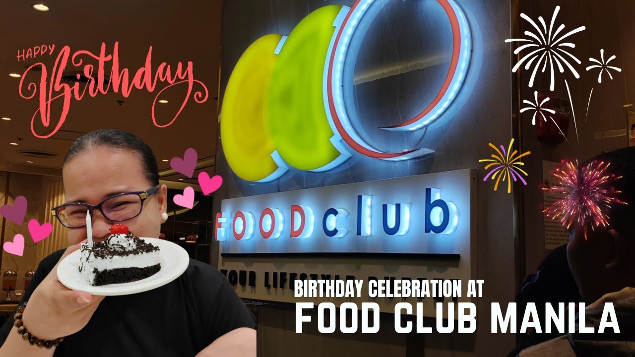 The Food Club Manila Birthday celebration - YouTube