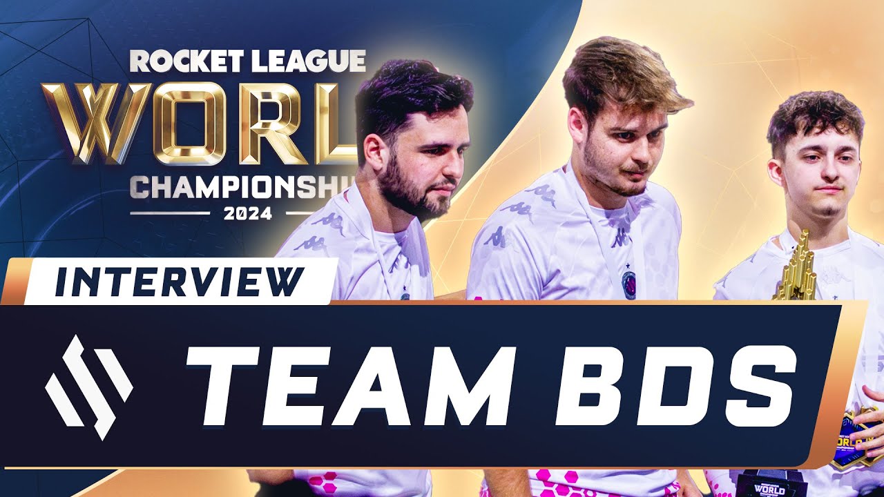 Interview TEAM BDS - CHAMPIONS DU MONDE RLCS 2024 - YouTube