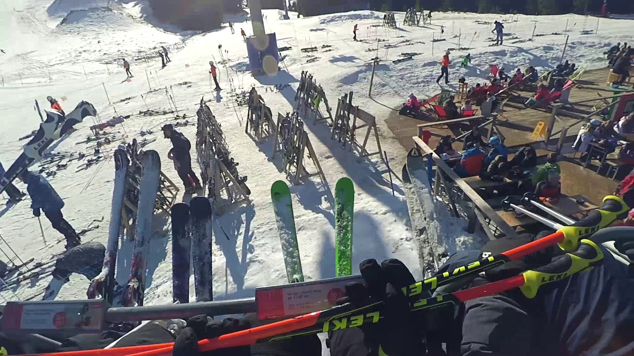 Skiing on Rogla ski resort - YouTube