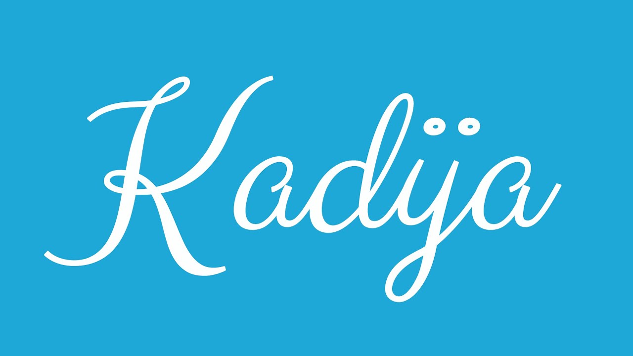 The Name Kayla In Cursive