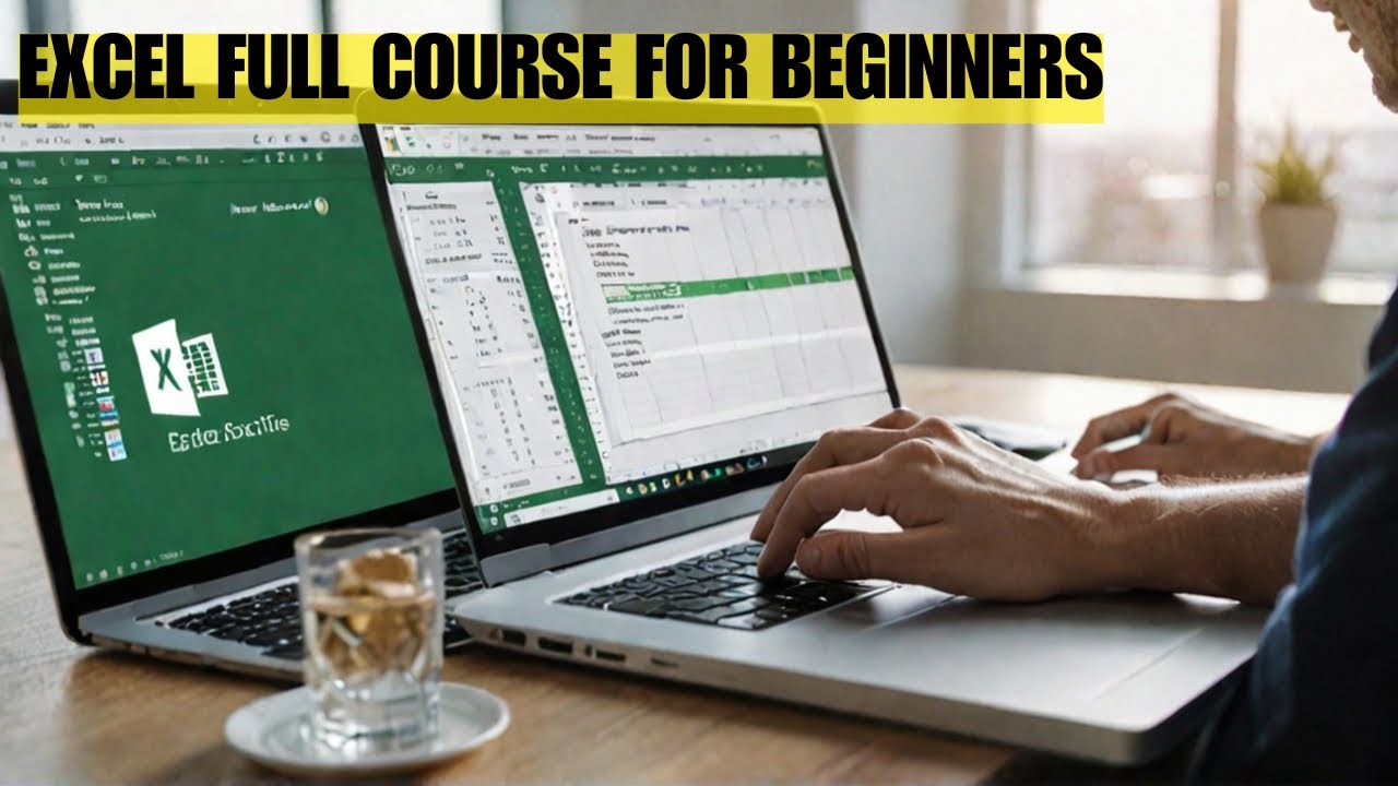 "Master Microsoft Excel : The Ultimate Beginner's Full Course In 2025🚀 ...