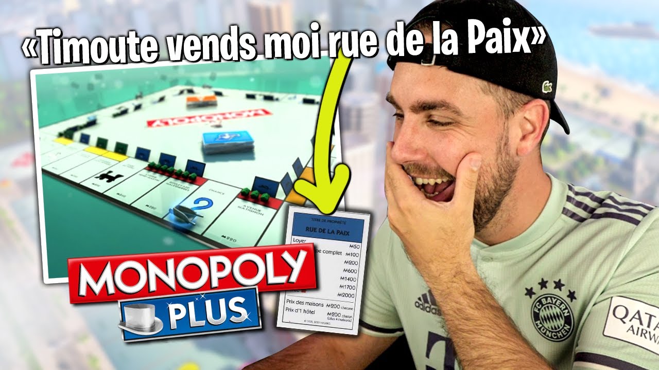 Je suis expert en négociation au Monopoly avec la Team Among Us - YouTube