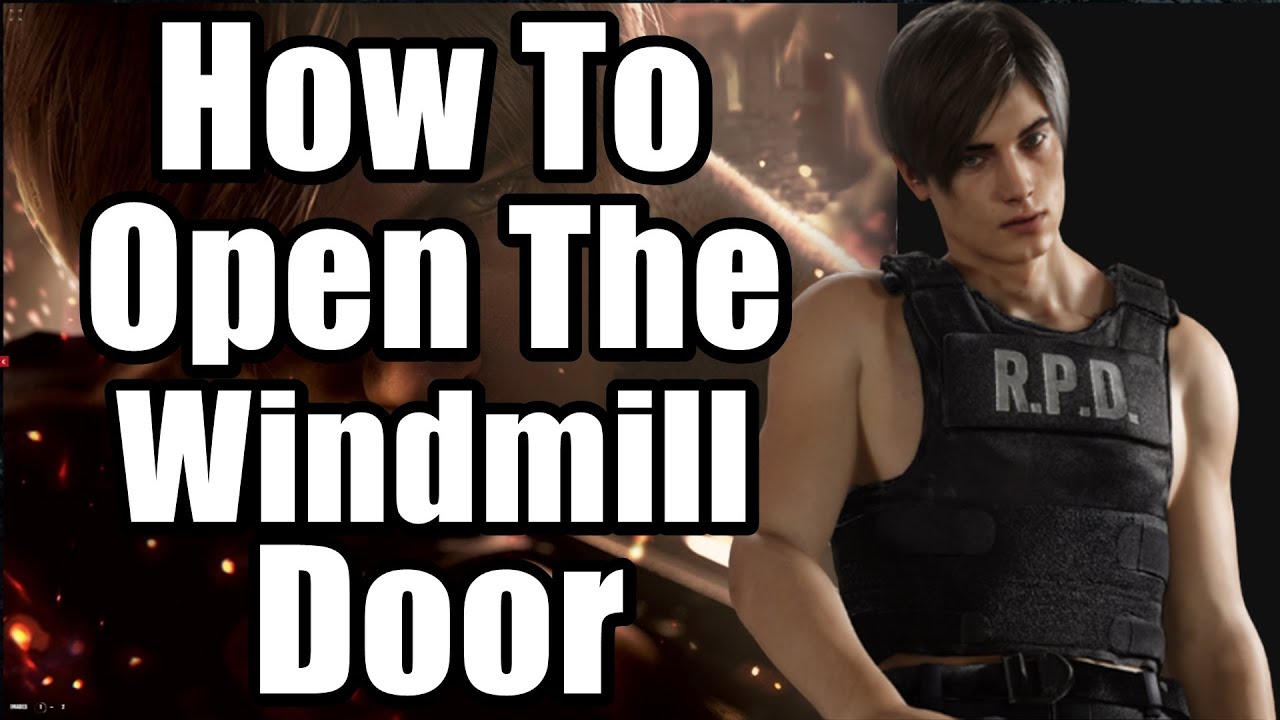 Resident Evil 4 Remake How To Open The Windmill Door - Wooden Cog ...