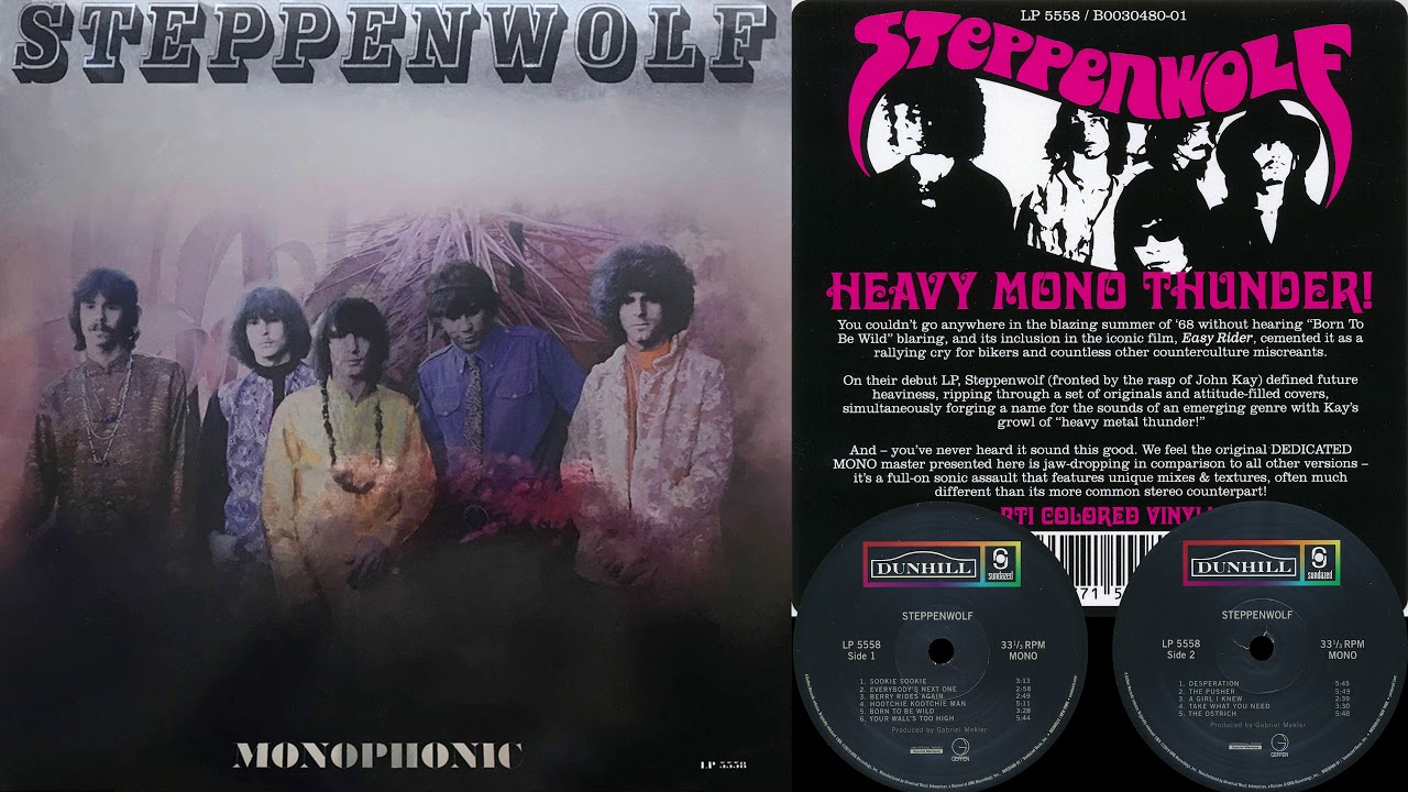 Steppenwolf - The Pusher (1968) (2019 Mono vinyl) - YouTube