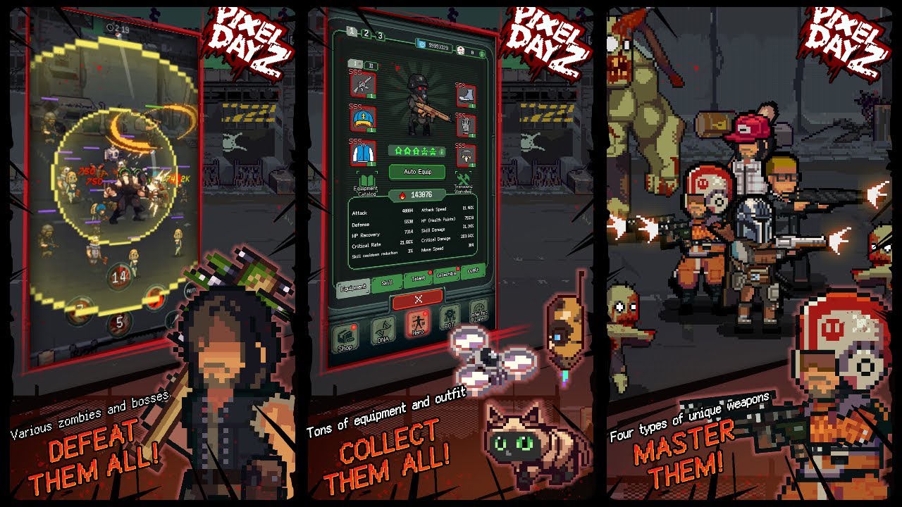 Pixel DayZ - idle RPG Mobile Game | Gameplay Android - YouTube