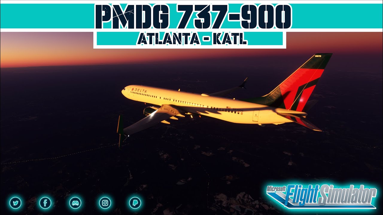 FLIGHT SIMULATOR 2020 - BOEING 737-900 - DELTA AIRLINE LANDING AT ...