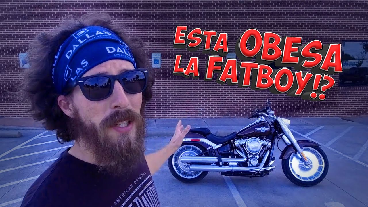 La Harley-Davidson FatBoy....... Necesita ponerse a dieta!? - YouTube