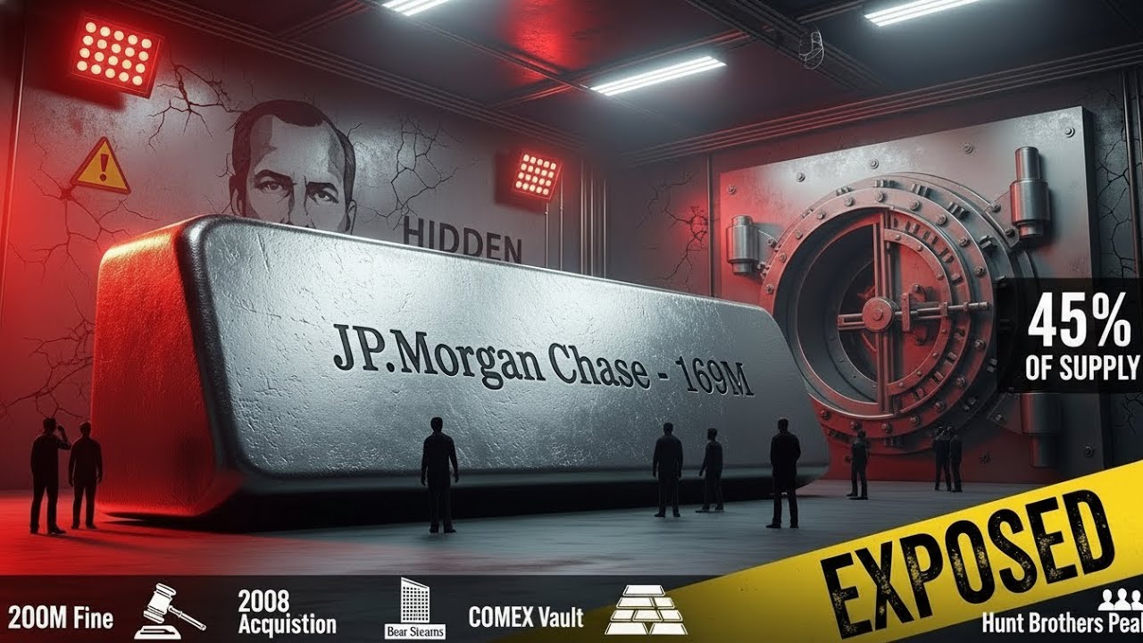 The Silver Vault Exposed: Why JP Morgan Is Quietly Cornering 45% of ...