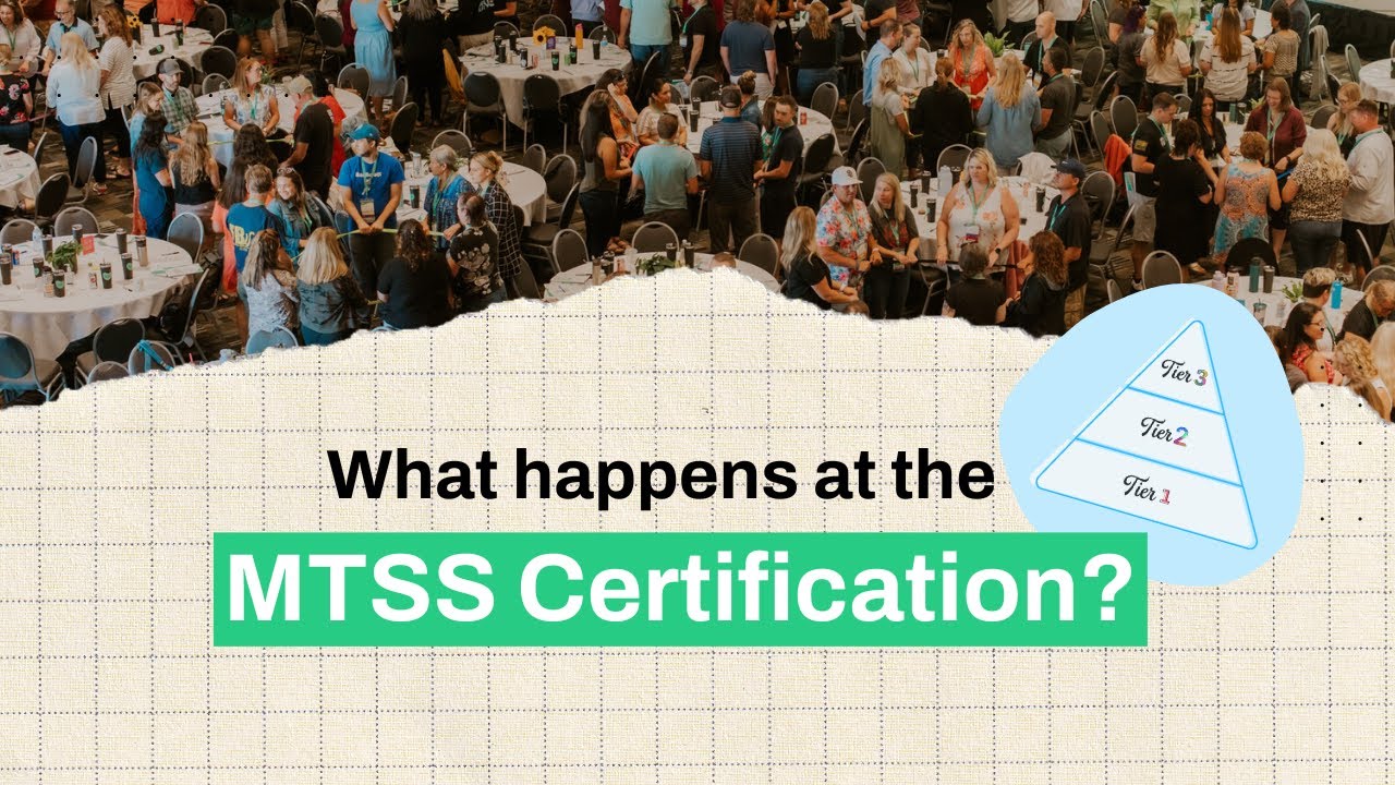 What Happens at the MTSS Certification? - Training for Educators - YouTube