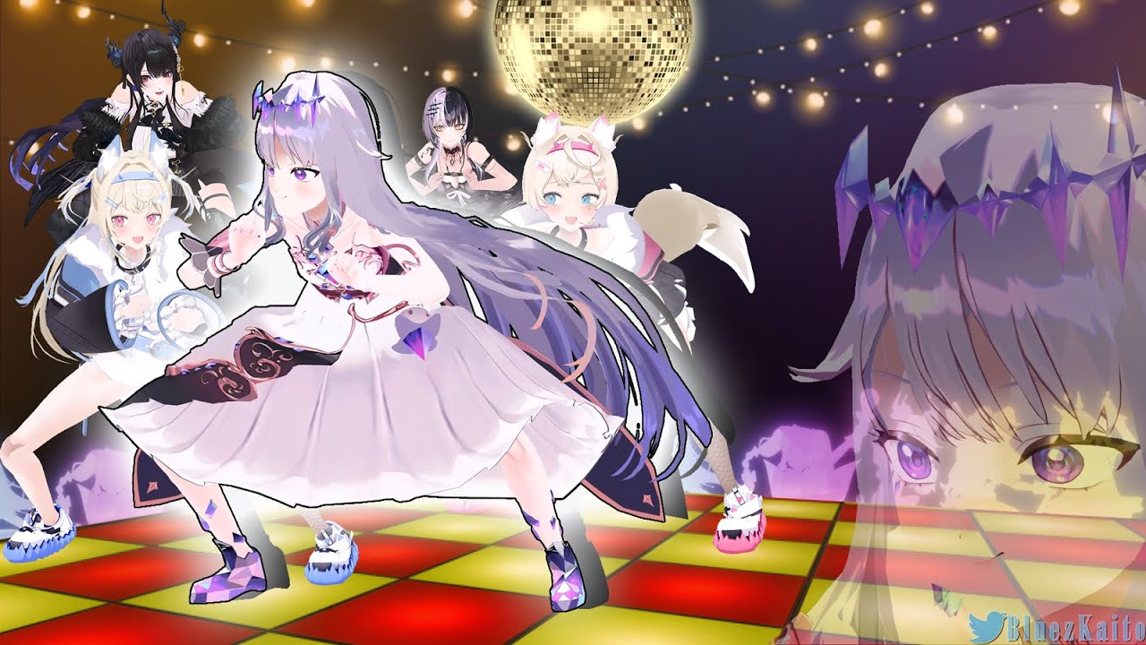 Biboo and HoloAdvent dancing to Funky Bububa— - YouTube