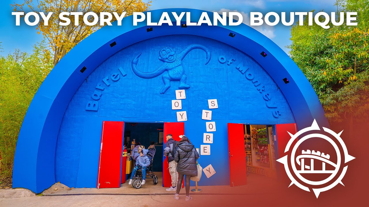 🇫🇷 DISNEYLAND PARIS: Toy Story Playland Boutique | Shop Walkthrough 4K ...