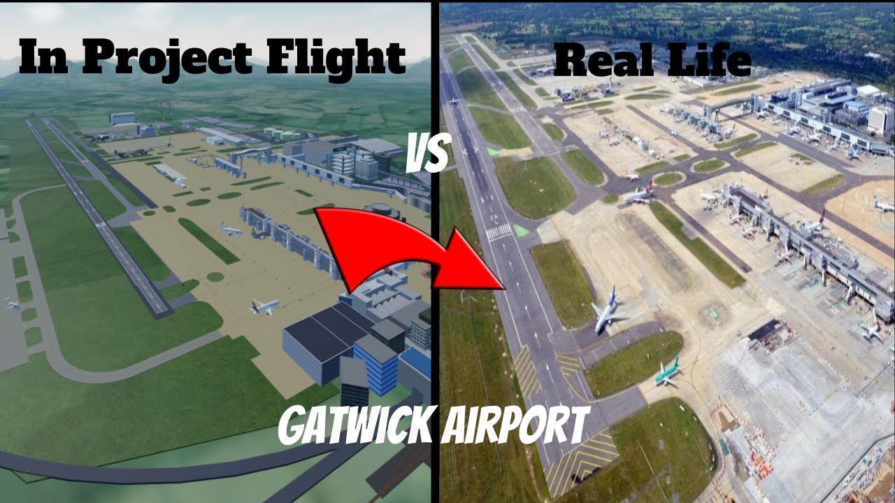 Project Flight Airports In Real Life - YouTube