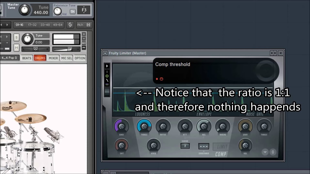 Fruity Limiter Compressor - YouTube