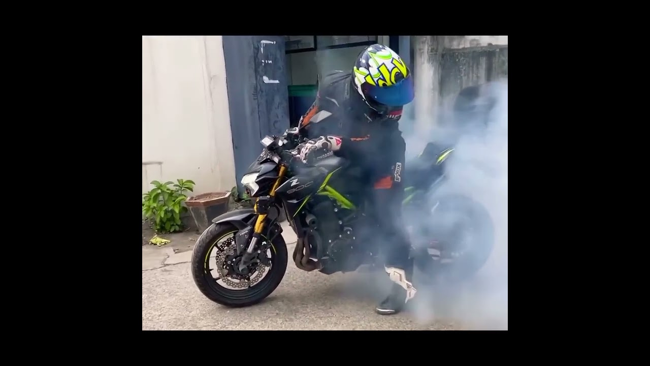 TTF Vasan Anna 💘 TTF Burnout in super bike 💗 🏍️ ️ - YouTube