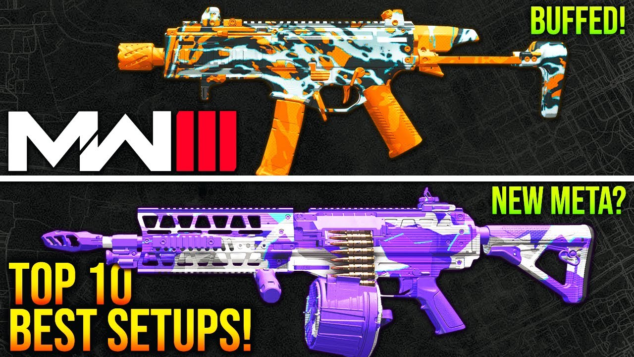 Modern Warfare 3: New TOP 10 BEST META CLASS SETUPS After Update! (MW3 ...