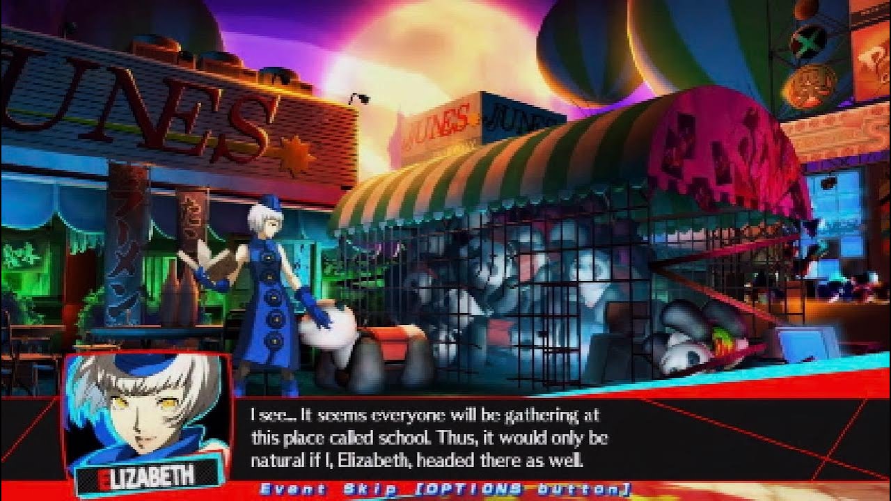 Persona 4 Arena Ultimax (PS5) Arcade Mode Cutscenes: Elizabeth - YouTube