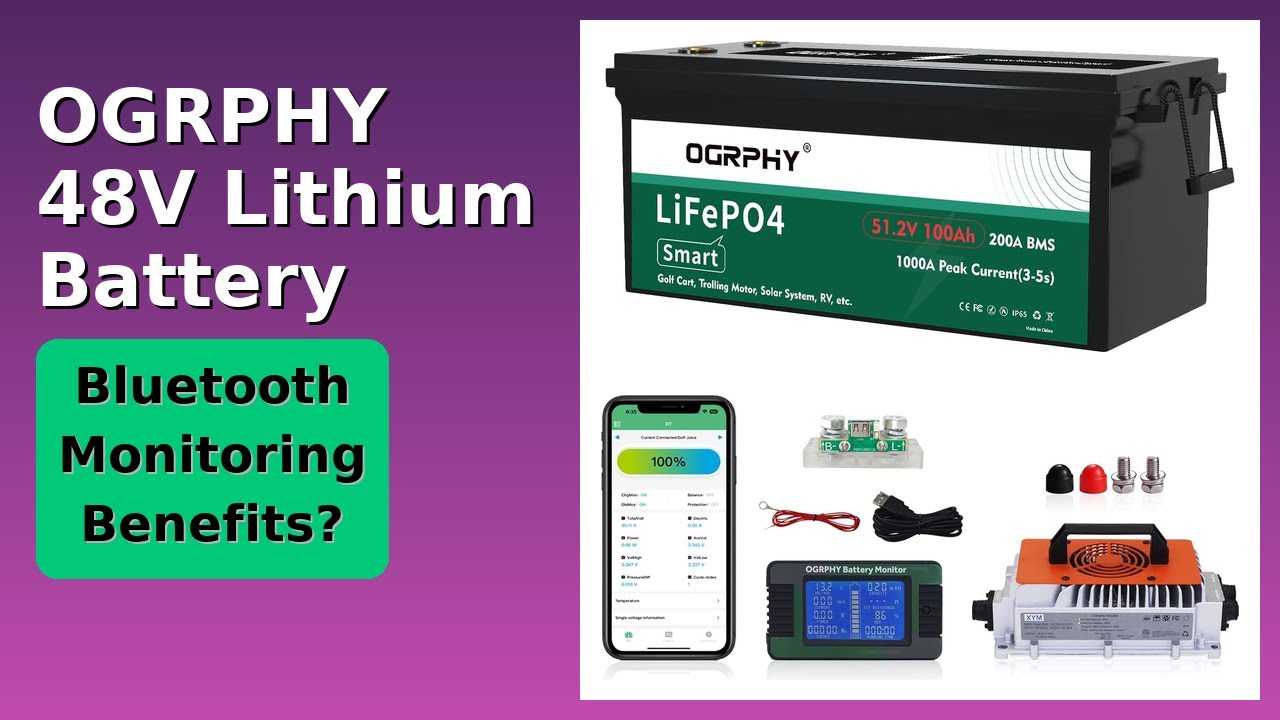REVIEW (2026): OGRPHY 48V Lithium Battery. Features. - YouTube