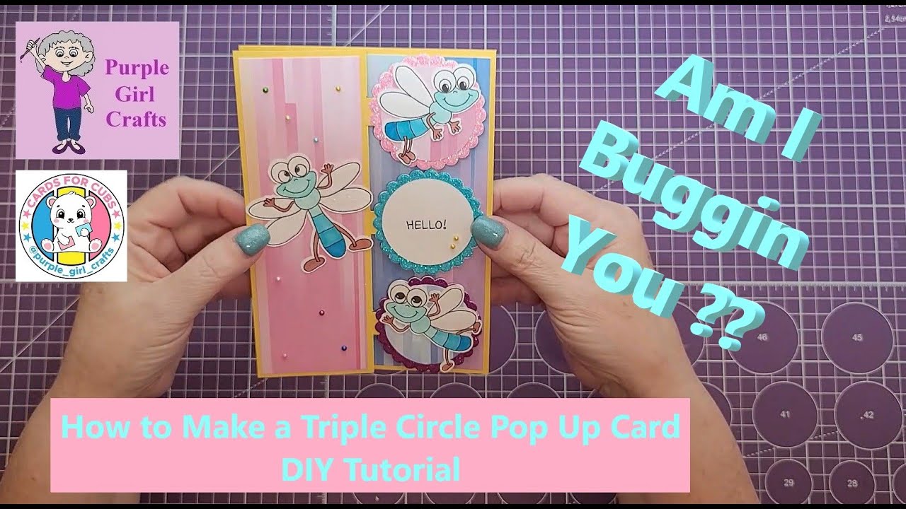How to Make a Triple Circle Pop Up Card | DIY Tutorial - YouTube