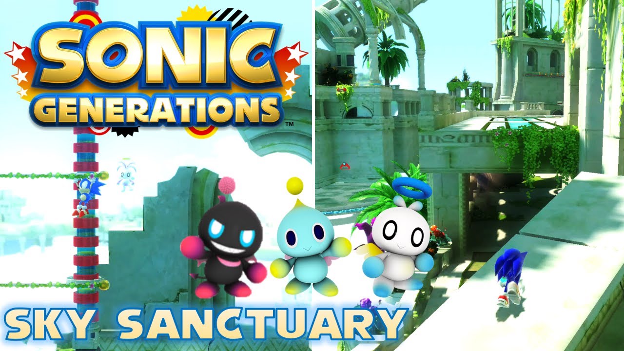 Sky Sanctuary [Chao Rescue] ★ Sonic Generations | All Chao / All Acts ...