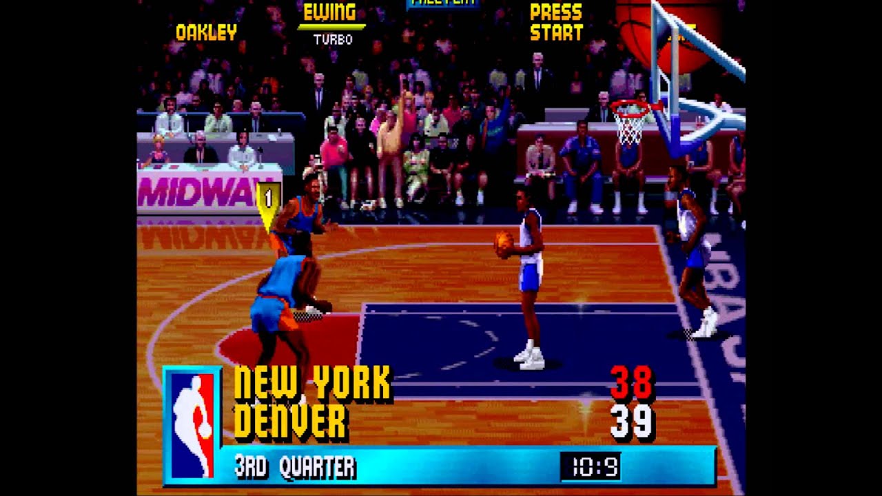 Arcade NBA JAM: Knicks Vs Nuggets - YouTube