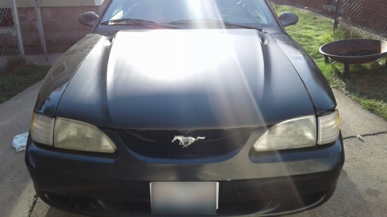 98 ford mustang on easter sunday - YouTube