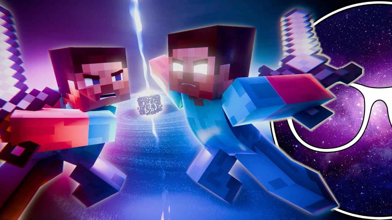 "HEROBRINE VS STEVE" by Squared Media Reaction! - YouTube