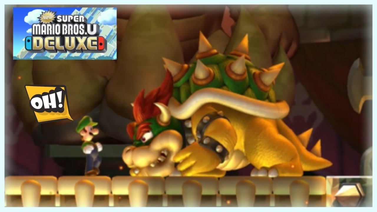 Playin Super Mario Bros. U Deluxe before Super Mario Bro. Wonder ...