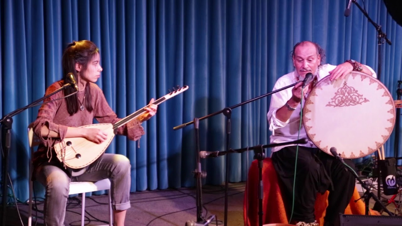 Baglama and Bendir Frame drum - Turkish Improvisations - YouTube