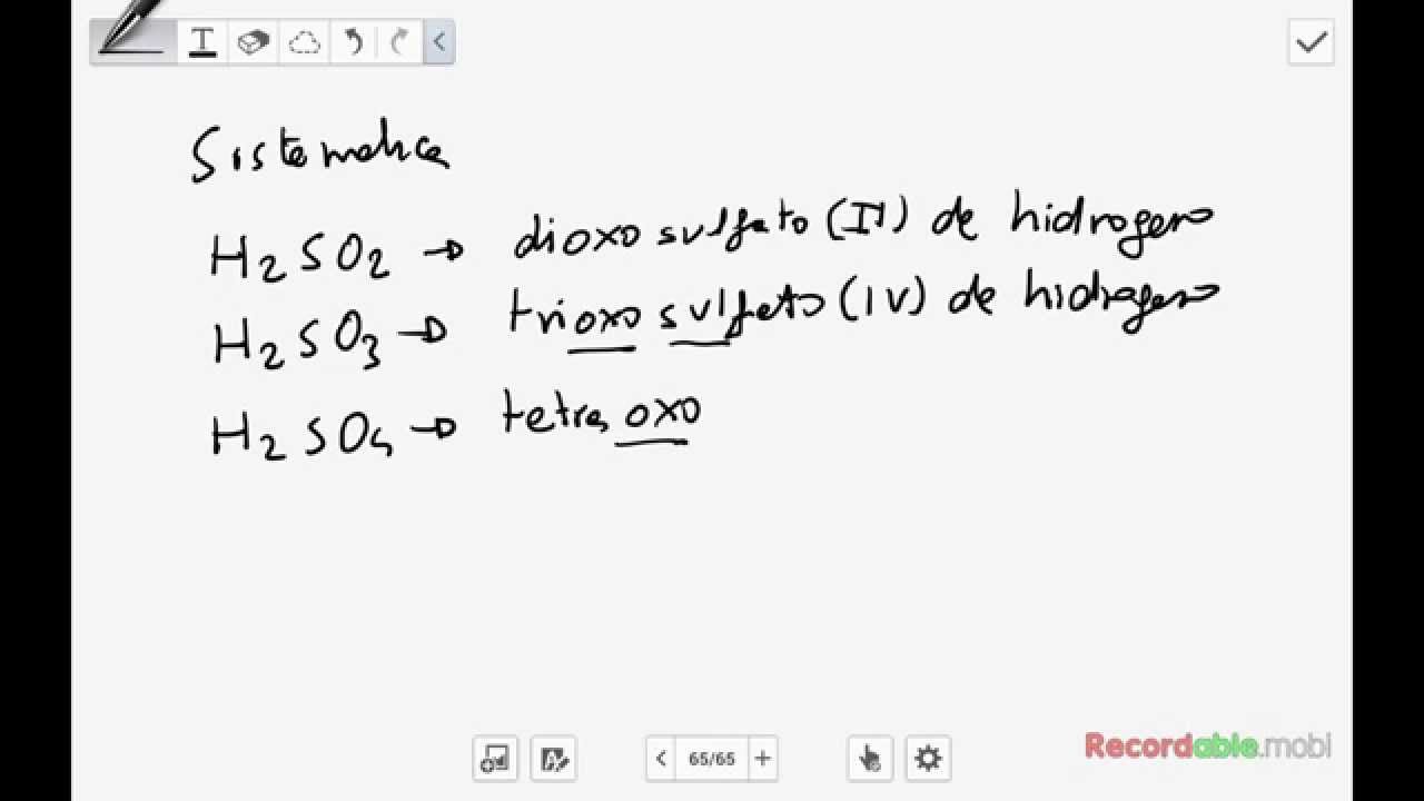 FORMULACION INORGANICA; formula, Stock, IUPAC o sistematica - YouTube