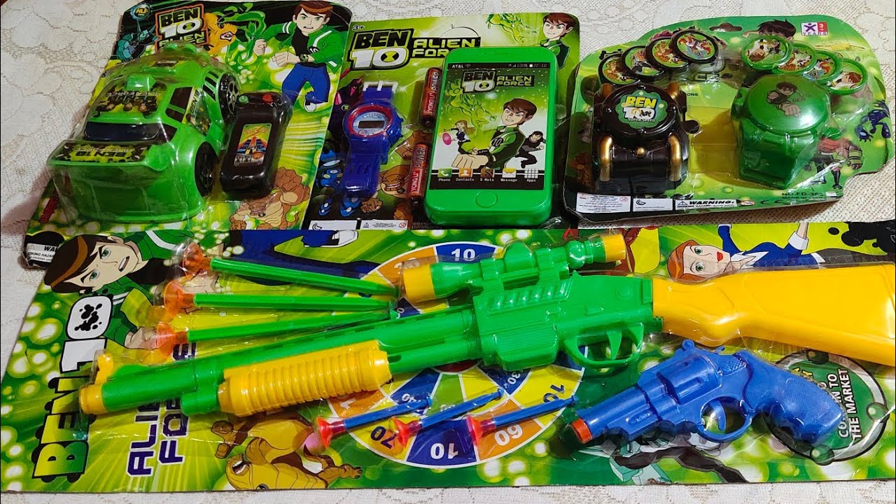 BEN 10 Toys Collection For New Year 2020 | Ben 10 Omnitrix, Ben 10 GUN ...