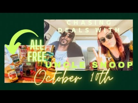 CHASING DEALS WITH UNCLE SNOOP | INSANE COMPLETELY FREE HAUL ...