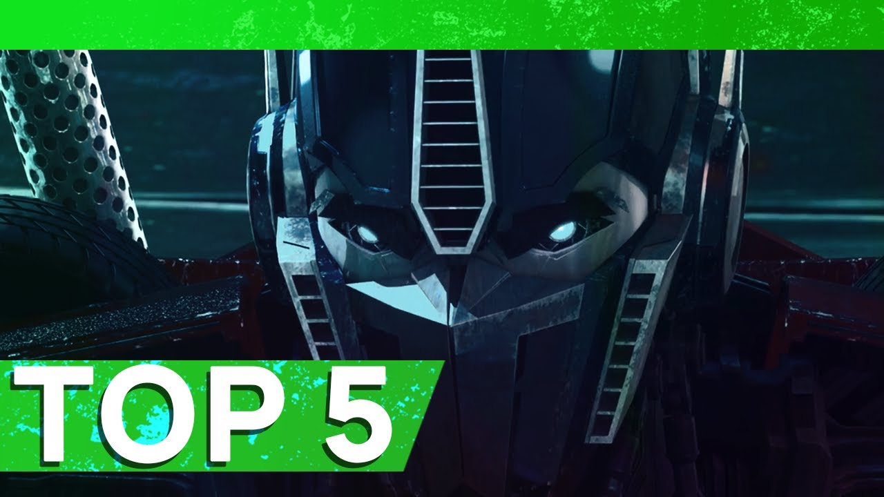 TOP 5 MELHORES SÉRIES DE TRANSFORMERS! - YouTube