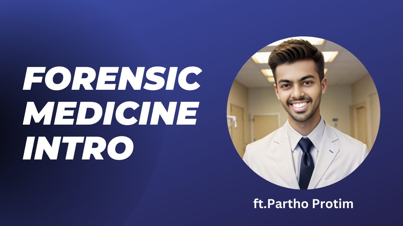 Forensic Medicine introduction | White Apron | ft Partho Protim - YouTube
