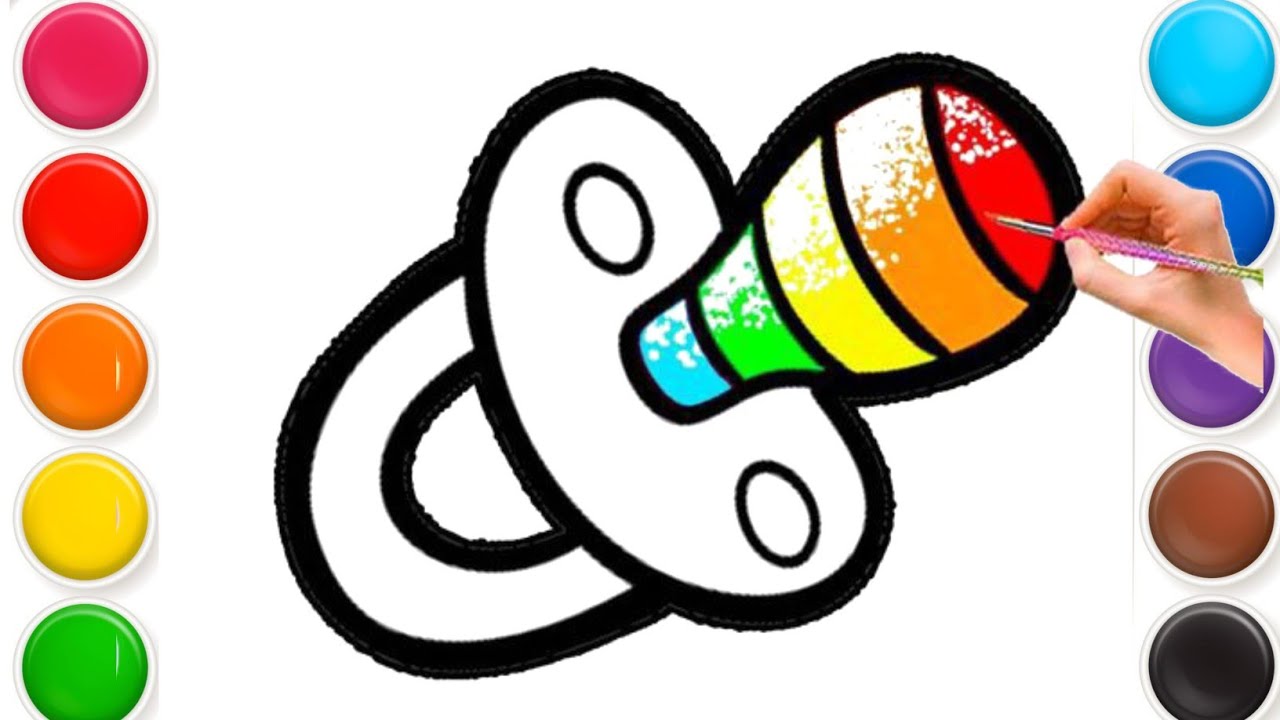 Baby toy drawing for kids | Easy step by step drawing for kids ...