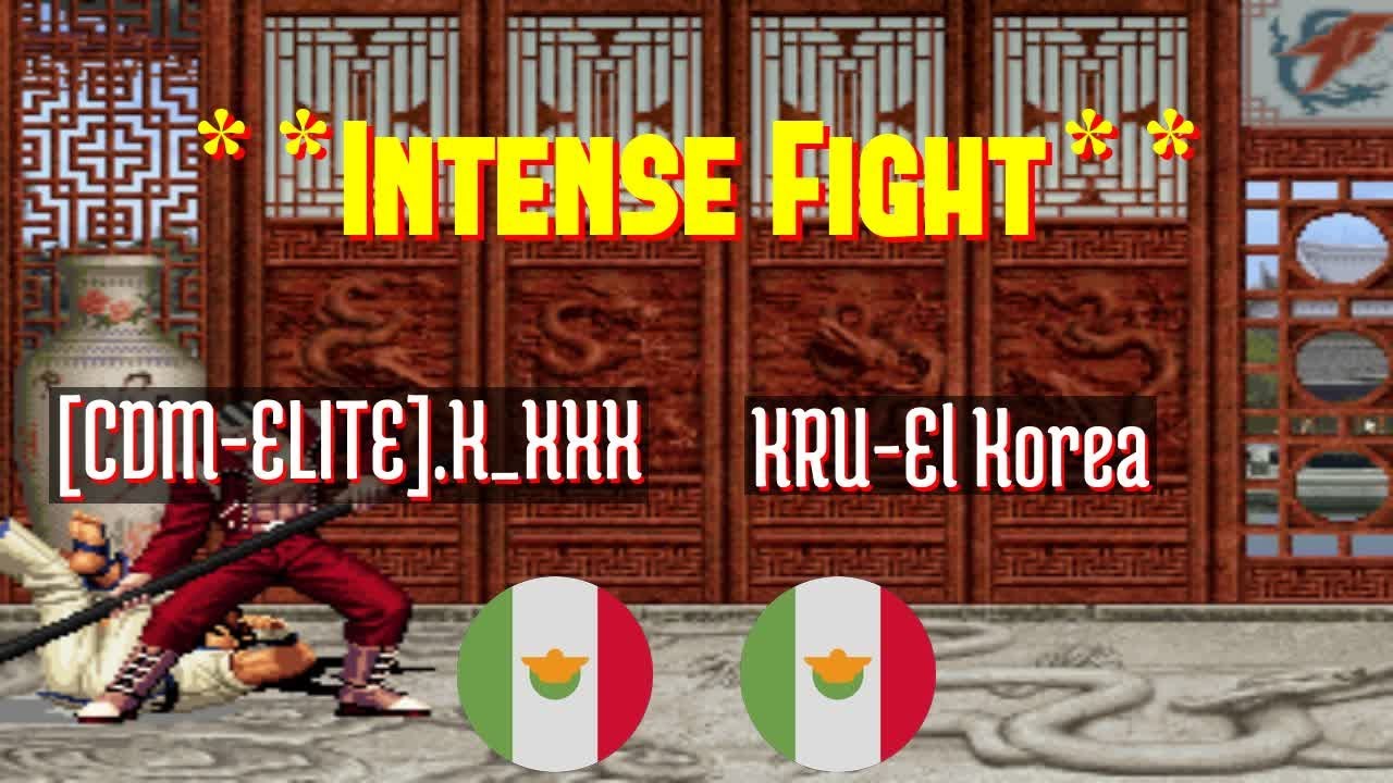FT10 @kof2002: [CDM-ELITE].K_XXX (MX) vs KRU-El Korea (MX) [King of ...