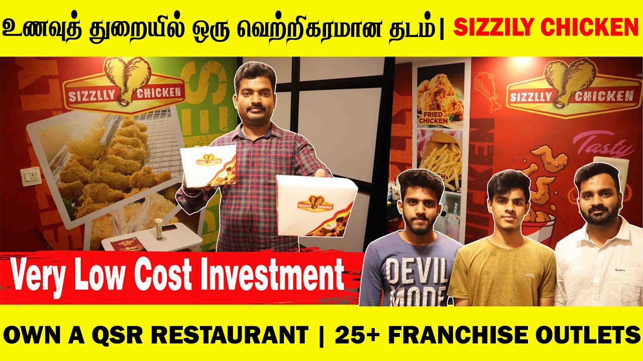 Most Popular Fried Chicken Brand | No Royalty Fee | Sizzlly Chicken ...