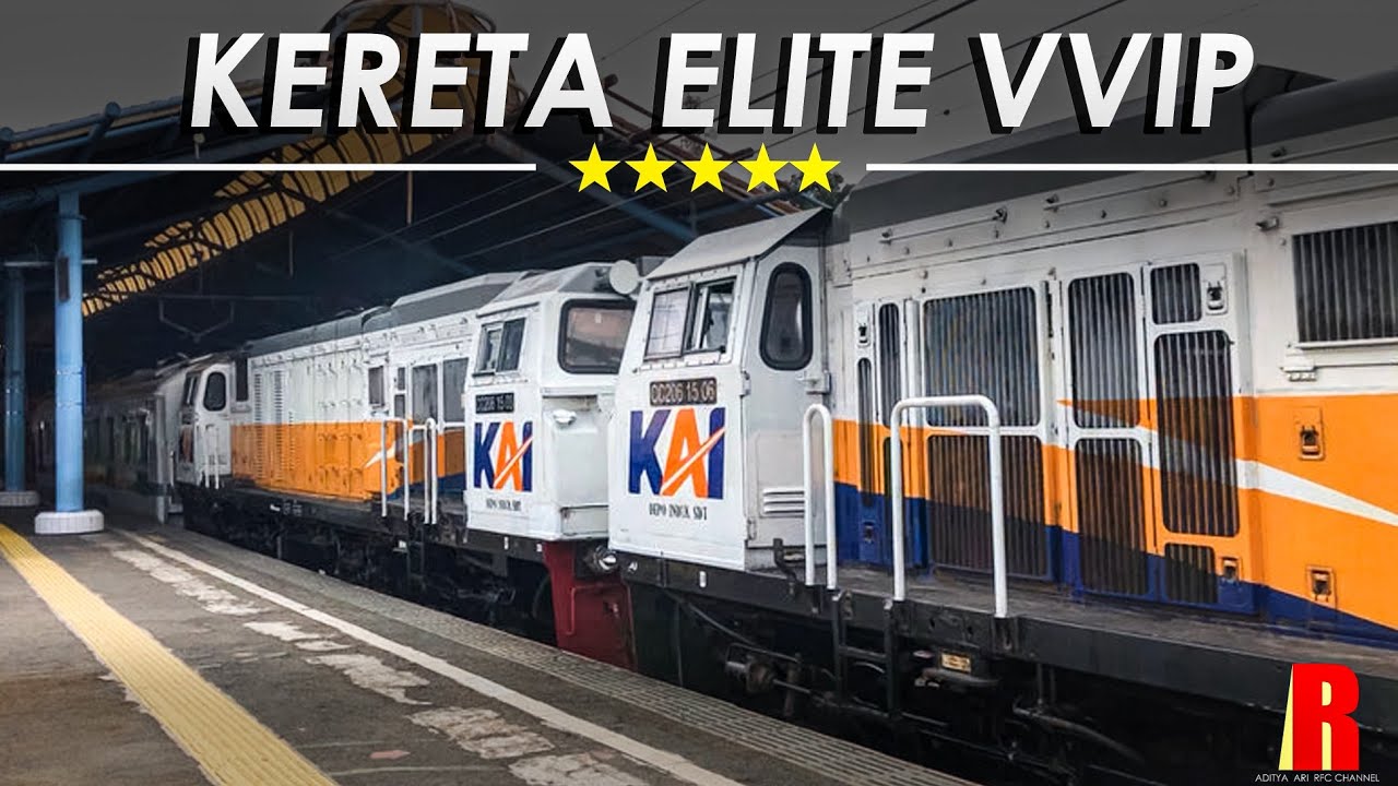 Kereta Api Super Elite Bawa Rombongan VVIP Bos Kereta Api se-ASEAN ...