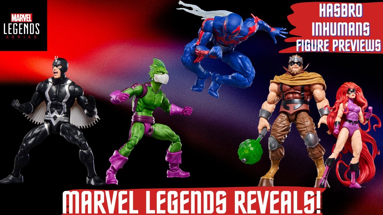 Inhumans Marvel Legends Figures Unveiled! Incredible New Reveal ...