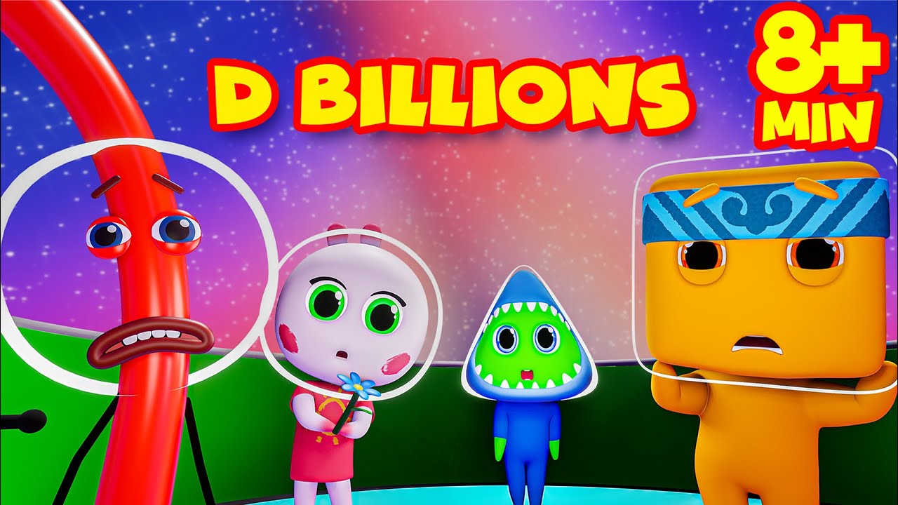 The Funny Aliens Taka, Choko, Tiki & Loko! + MORE D Billions Kids Songs ...