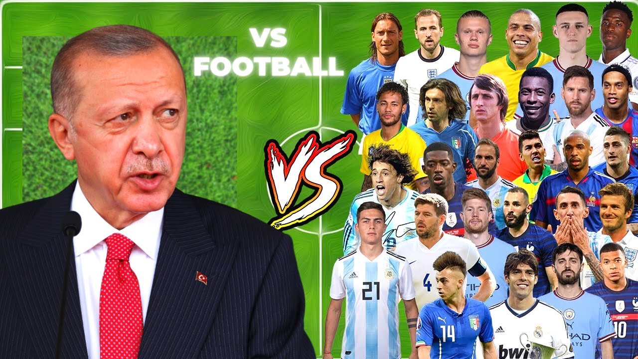 Erdogan vs Football Legends (Erdogan vs Football) - YouTube