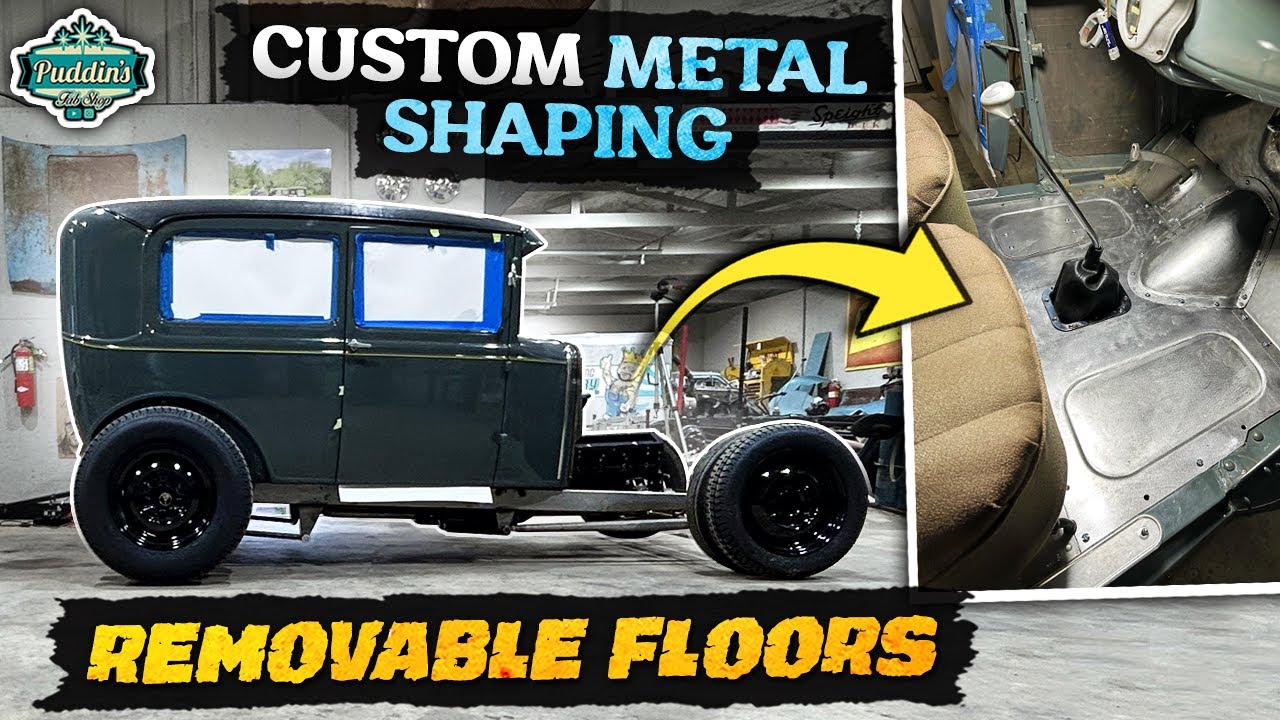 1930 FORD MODEL A BUILD. Trans Tunnel, Toe Boards, MORE!!! - YouTube