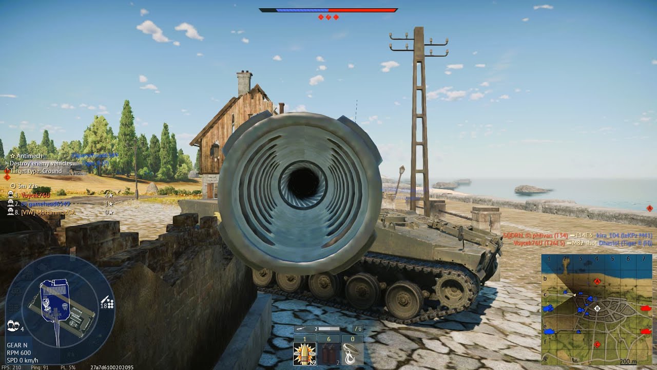 War Thunder Type 99 المدفع المفضل عندي - YouTube