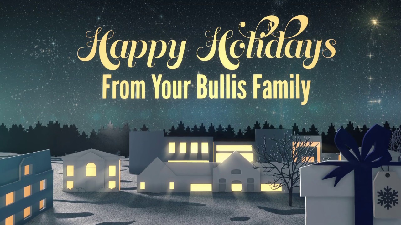 Happy Holidays from Your Bullis Family - YouTube