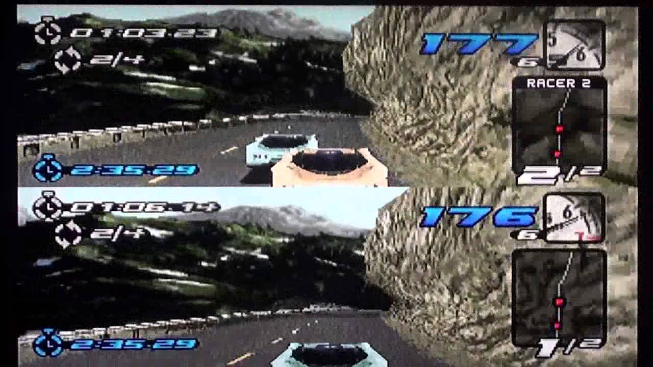 Need For Speed III Hot Pursuit Split-Screen Race at Rocky Pass - YouTube