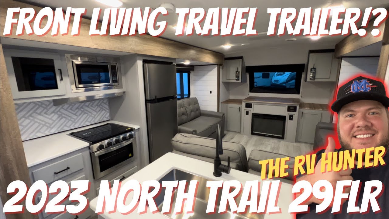 2023 North Trail 29FLR | First True Front Living Travel Trailer!?! - YouTube