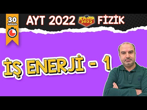 İş Enerji - 1  | AYT Fizik #Kamp2022