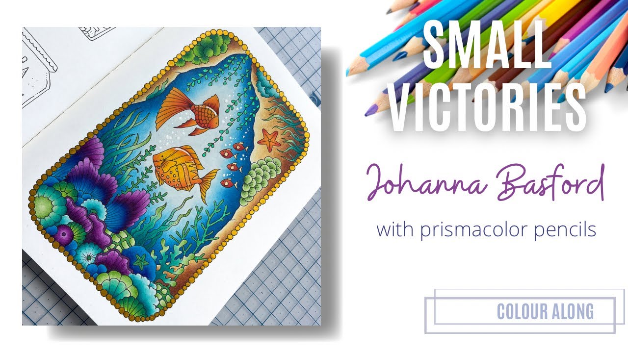Colour Along | Small Victories by Johanna Basford - YouTube
